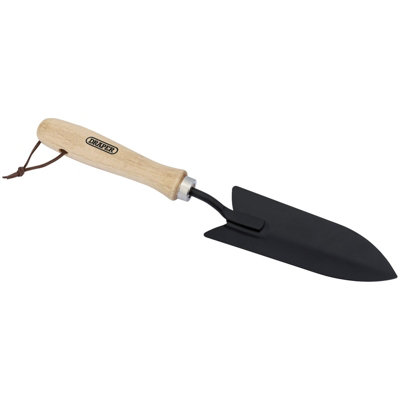 Draper Carbon Steel Transplanting Trowel with Hardwood Handle 83992