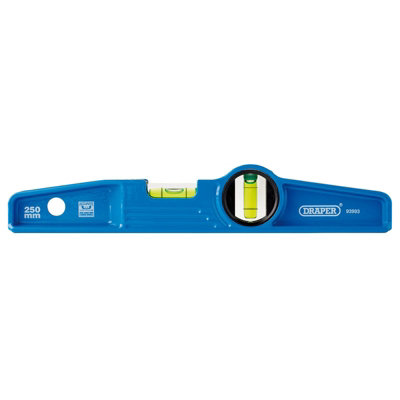 Draper Cast Boat Level, 250mm, Blue 93993