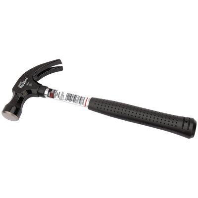 Draper Claw Hammer with Steel Shaft, 560g/20oz 67658 | DIY at B&Q