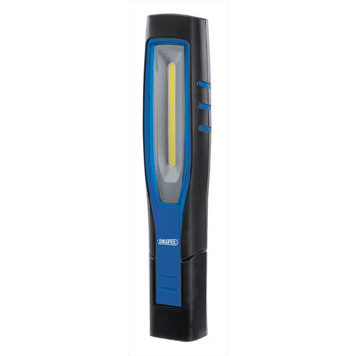 Draper COB/SMD LED Rechargeable Inspection Lamp, 7W, 700 Lumens, Blue ...