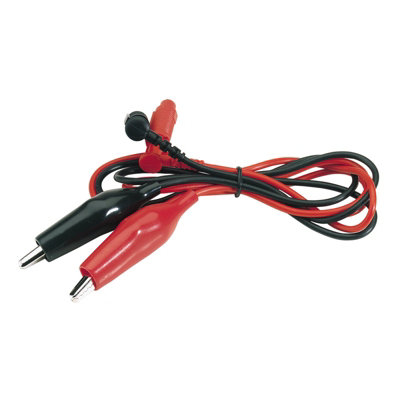 Draper Crocodile Clip Probe Set for 37317 Pocket Analogue Multimeter ...