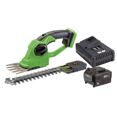 Draper D20 20V 2 In 1 Grass And Hedge Trimmer With Battery And Fast ...