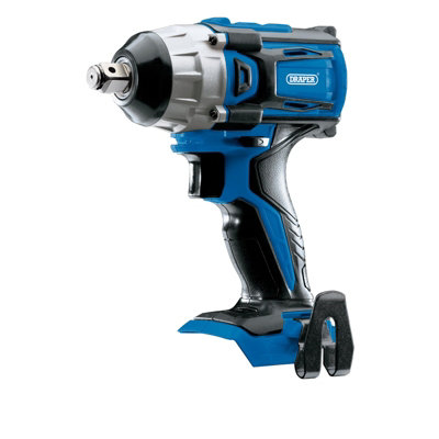 Draper D20 20V Brushless Impact Wrench, 1/2" Sq. Dr., 250Nm (Sold Bare ...