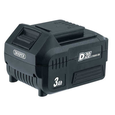 Draper D20 20V Li-ion Battery, 3.0Ah 00649