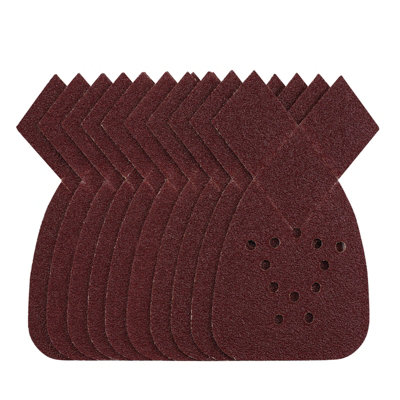 Draper Detail Sanding Sheets with Hook and Loop, 140mm, 40 Grit, SSD4 ...