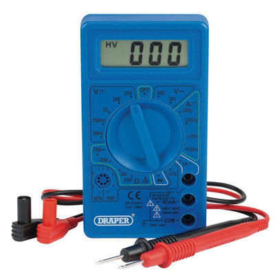 Draper Digital Multimeter 68476 at B&Q