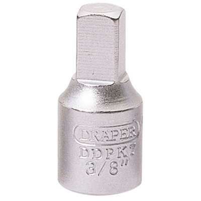 Draper Drain Plug Key, 3/8 Square x 3/8 Sq. Dr. 38325 | DIY at B&Q