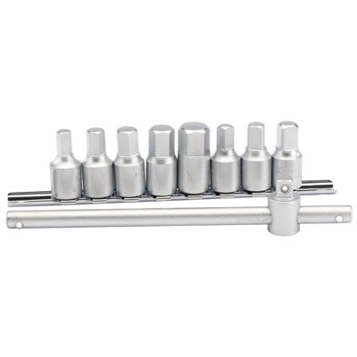 Draper Drain Plug Key Set, 3/8" Sq. Dr. (10 Piece) 38329 | DIY at B&Q