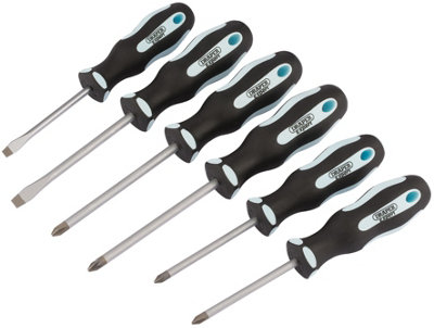 Draper Draper Expert Soft Grip Screwdriver Set (6 Piece) 63588