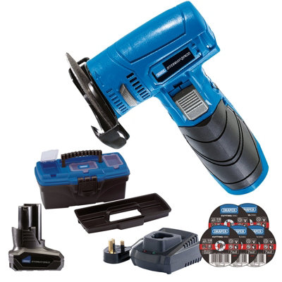 Draper Draper Storm Force 10.8V Angle Grinder/Cut-Off Tool Kit - Tool ...
