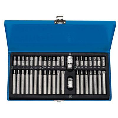 Draper Draper TX-STAR Hexagon and Spline Mechanic's Bit Set 40 Piece ...