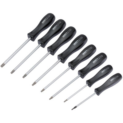 Draper Draper TX-STAR Mechanic's Security Screwdriver Set (8 Piece ...