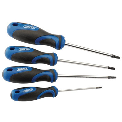 Draper Draper TX-STAR Soft Grip Screwdriver Set (4 Piece) 36851