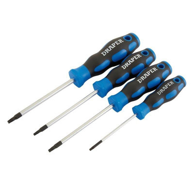 Draper Draper TX-STAR Soft Grip Screwdriver Set (4 Piece) 36851