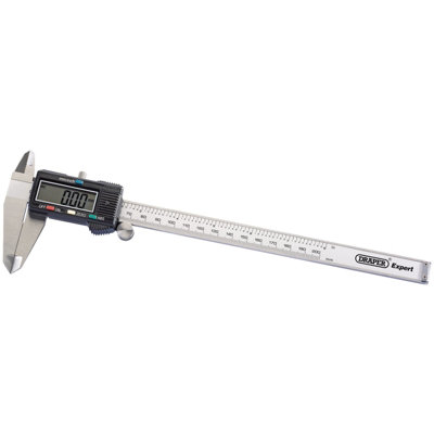Draper Dual Reading Digital Vernier Caliper, 0 - 200mm/0 - 9" 80799 ...