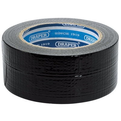 Draper Duct Tape Roll, 33m x 50mm, Black 49432