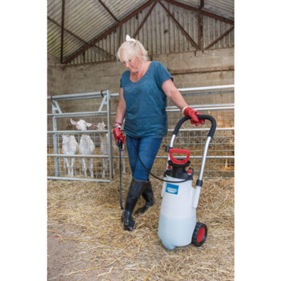 Draper EPDM Trolley Pump Sprayer, 15L 82583