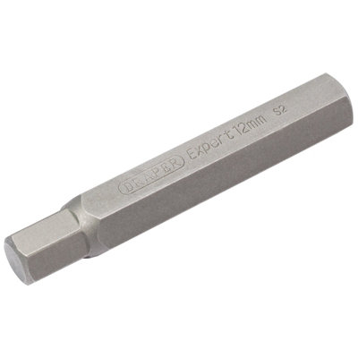 Draper Expert 12mm x 75mm Hexagonal 10mm Insert Bit for Mechanic's Bit ...