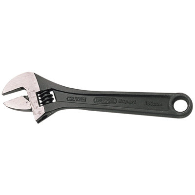 Draper Expert 150mm Crescent-Type Adjustable Wrench with Phosphate ...