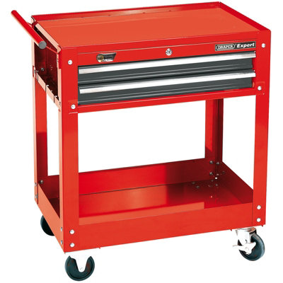 Draper Expert 2 Level Tool Trolley with Two Drawers 07635