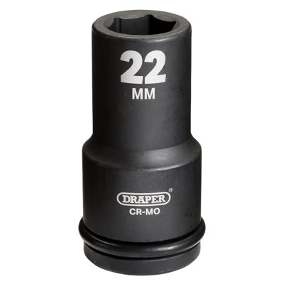 DRAPER EXPERT 22MM 3/4" SQUARE DRIVE HI-TORQ 6 POINT DEEP IMPACT SOCKET ...