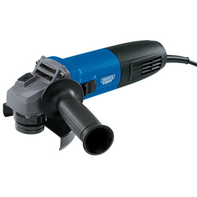 Draper Expert 230V 115mm Angle Grinder 850W With Spindle Lock Side ...