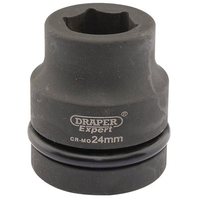 Draper Expert 24mm 1" Square Drive Hi-Torq 6 Point Impact Socket 5105 ...