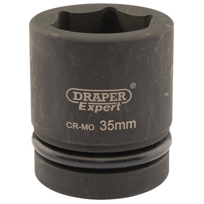 Draper Expert 35mm 1" Square Drive Hi-Torq 6 Point Impact Socket 5115 ...