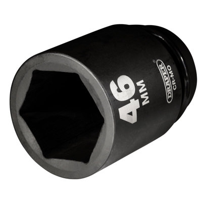 Draper Expert 46mm 1" Square Drive Hi-Torq 6 Point Deep Impact Socket ...