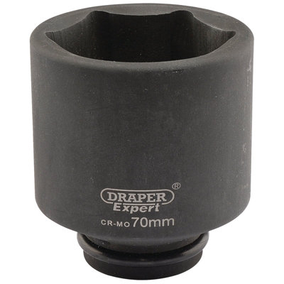 Draper Expert 70mm 3/4" Square Drive Hi-Torq 6 Point Deep Impact Socket ...