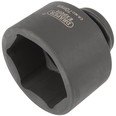 Draper Expert 70mm 3/4" Square Drive Hi-Torq 6 Point Impact Socket 5045 ...