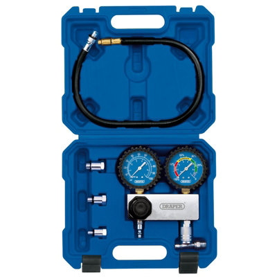 Draper Expert Cylinder Leakage Kit, 7 Piece, Petrol Engines, Spark Plug ...