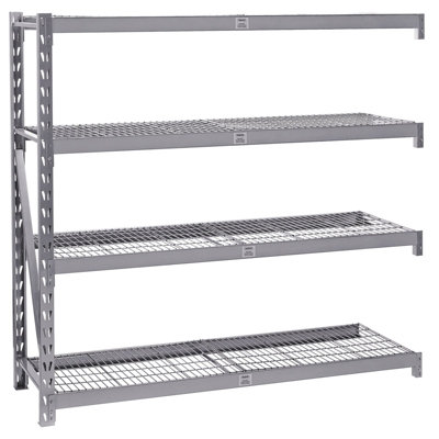Draper Expert Heavy Duty Steel 4 Shelving Extension Unit, 1959 x 610 x ...