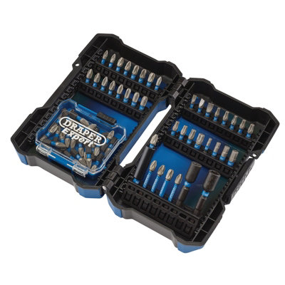Draper Expert Impact Screwdriver Bit Set, 1/4" Hex (65 Piece) 04932 ...