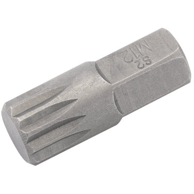 Draper Expert M12 x 30mm Spline 10mm Insert Bit for Mechanic's Bit Sets ...
