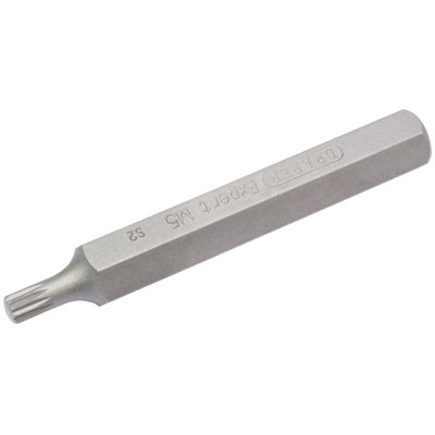 Draper Expert M5 x 75mm Spline 10mm Insert Bit for Mechanic's Bit Sets ...