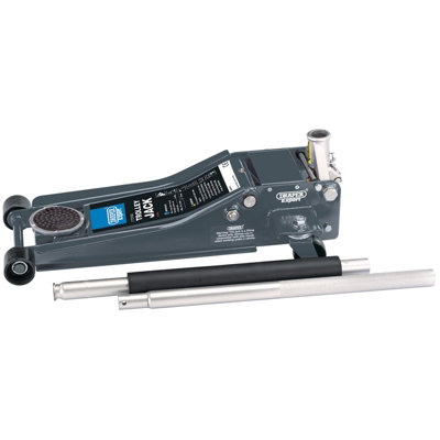 Draper Expert Professional 2 Tonne Low Profile Garage Trolley Jack With ...