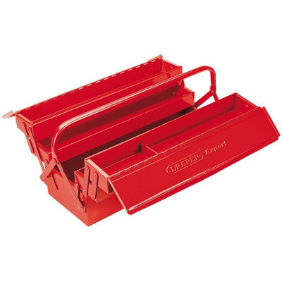 Draper Extra Long Four Tray Cantilever Tool Box, 530mm 88904