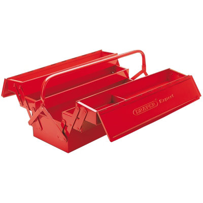 Draper Extra Long Four Tray Cantilever Tool Box, 530mm 88904