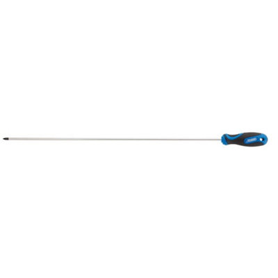 Draper Extra Long Reach Soft Grip PZ Type Screwdriver, No.1 x 450mm 53487