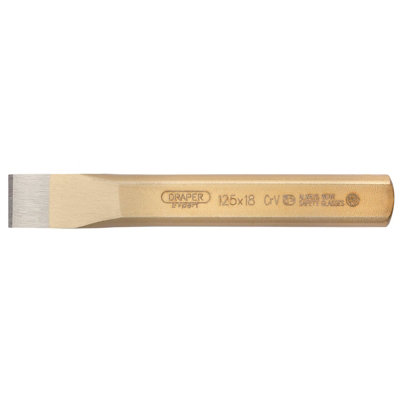 Draper Flat Cold Chisel, 18 x 125mm 51596