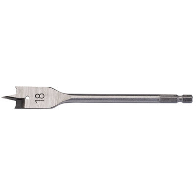 Draper Flat Wood Drill Bit, 18mm 41511 | DIY at B&Q