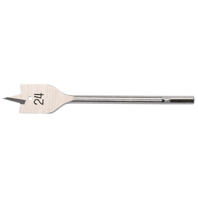 Draper Flat Wood Drill Bit, 24mm 41597 | DIY at B&Q