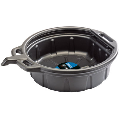 Draper Fluid Drain Pan, 16L, Black 23258