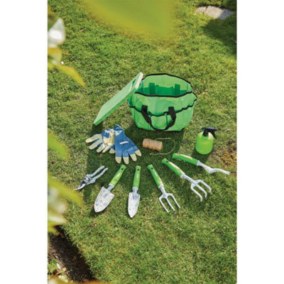 Draper Garden Tool Set with Floral Pattern (11 Piece) 08999