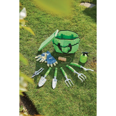 Draper Garden Tool Set with Floral Pattern (11 Piece) 08999