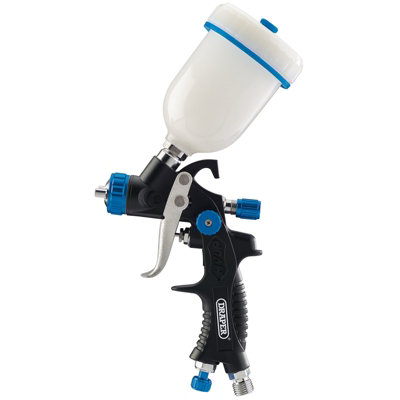 Draper Gravity Feed HVLP Composite Body Air Spray Gun, 100ml 09709