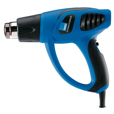 DRAPER HEAT GUN 1800W HOT AIR WALLPAPER STRIPPER 2 SETTINGS & 4 TOOLS ...