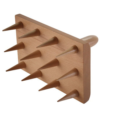 Draper Heritage Wooden Multi-Seed Tray Dibber with 12 Prongs, 120mm x ...
