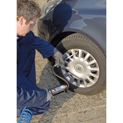 Draper Hi-Flo Air Line Inflator with Twin Open Ended Connector 16234